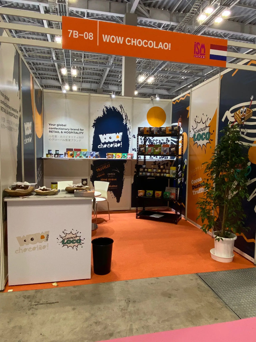 Chocolate truffles at ISM Japan 2024 – WOW Chocolao!