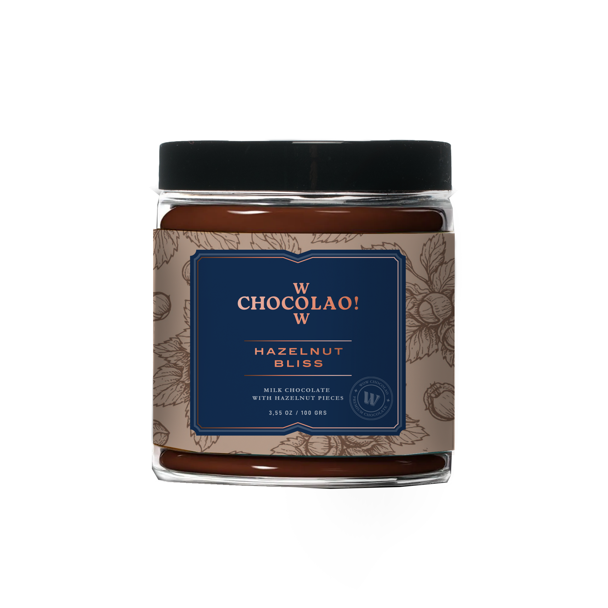 Hazelnut Bliss Spread | Luxury Chocolate & Hazelnut – WOW CHOCOLAO ...